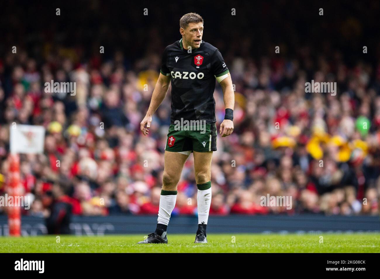 Rhys Priestland of Wales during the 2022 Autumn Nations Series, rugby ...