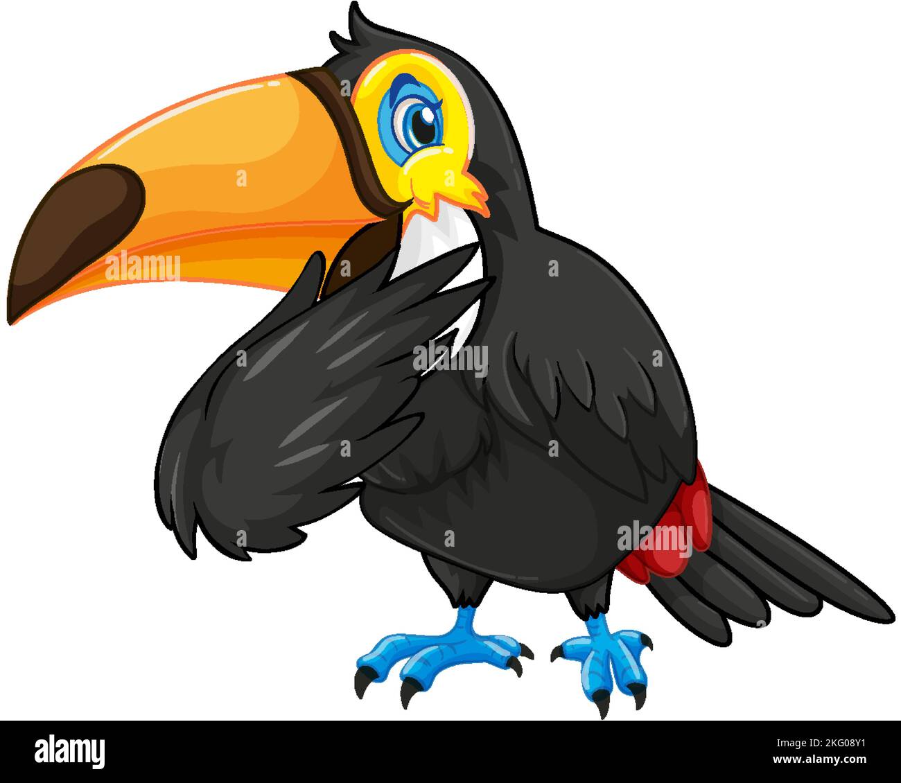 Toucan bird cartoon character illustration Stock Vector Image & Art - Alamy