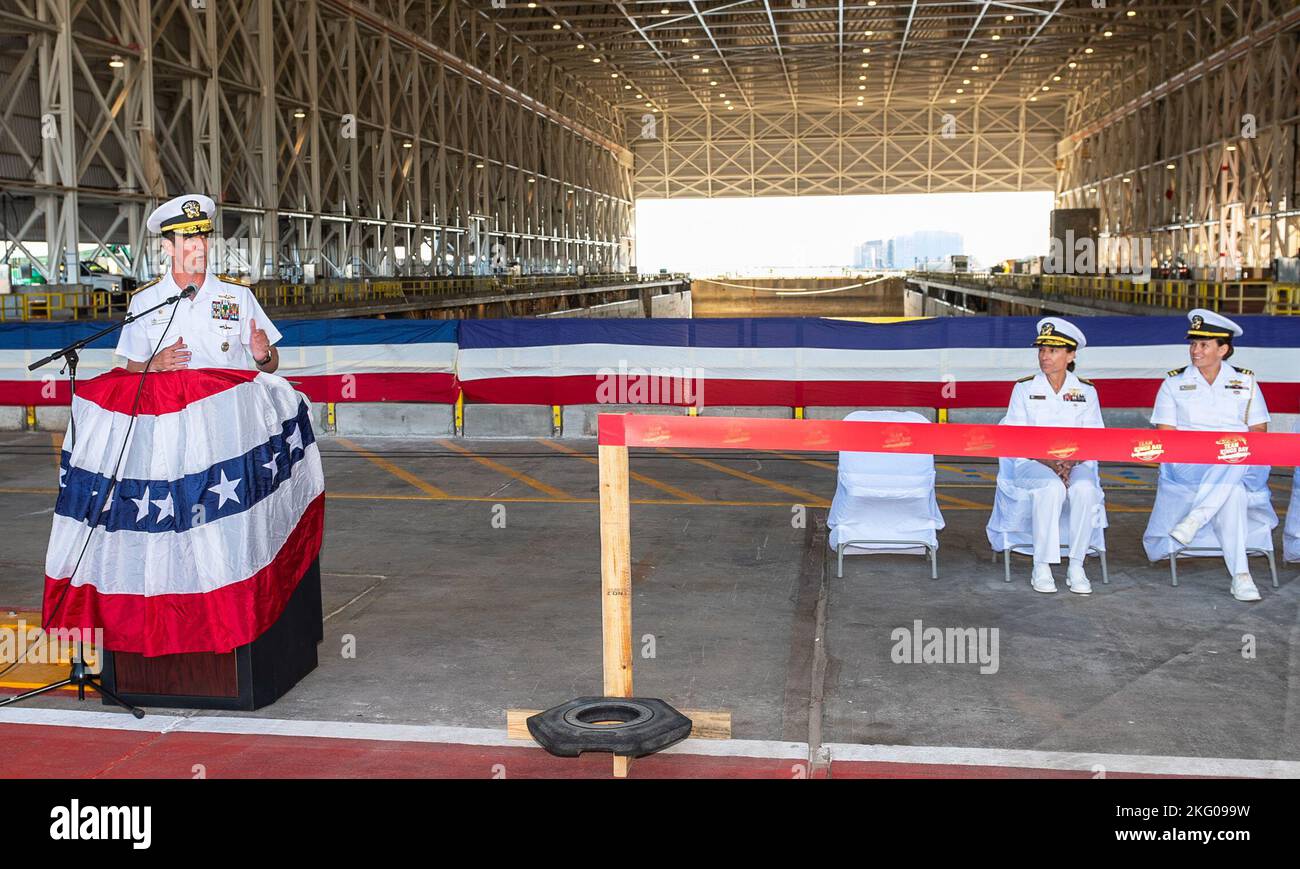 KINGS BAY, Ga. (Oct. 18, 2022) Rear Adm. Thomas R. “TR” Buchanan ...