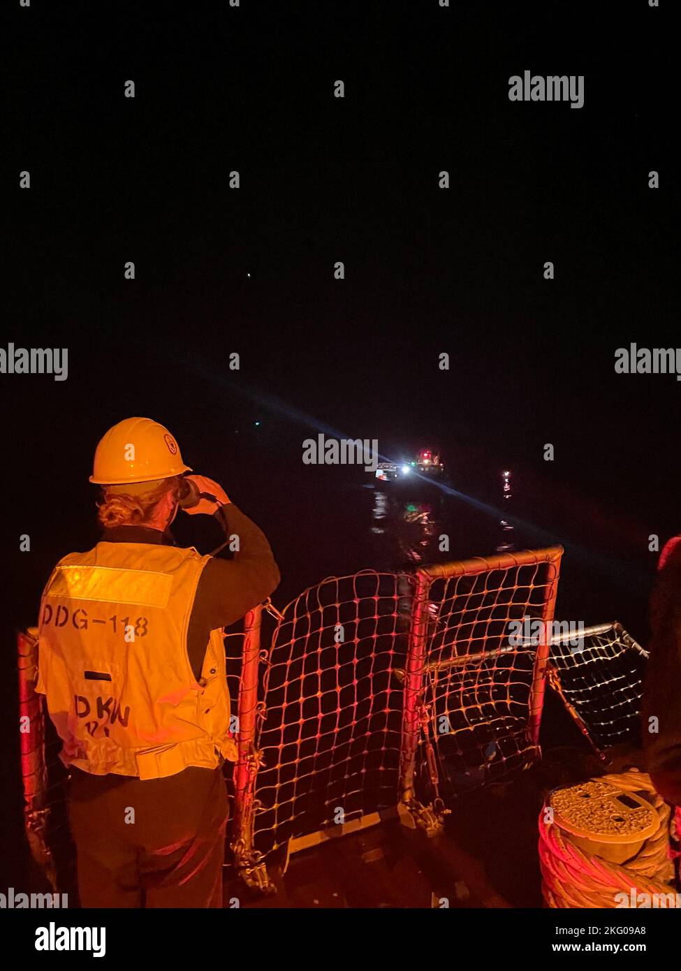 ENS Gabriella St. Angelo, the 1st LT onboard USS DANIEL INOUYE ...