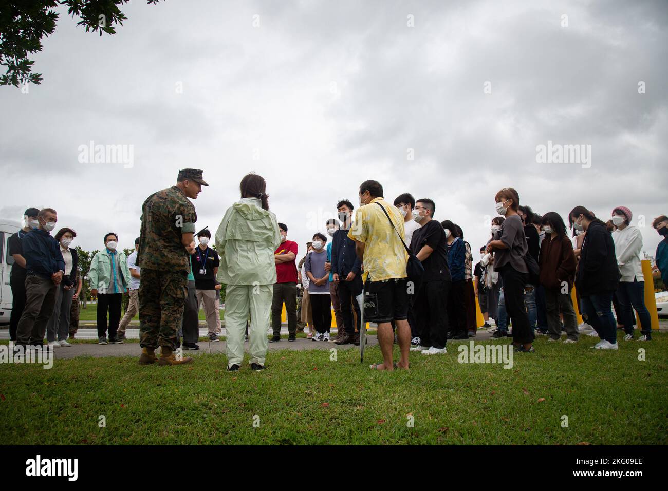 U.S. Marine Lt. Col. Danie N. Saaiman, executive officer, Headquarters ...