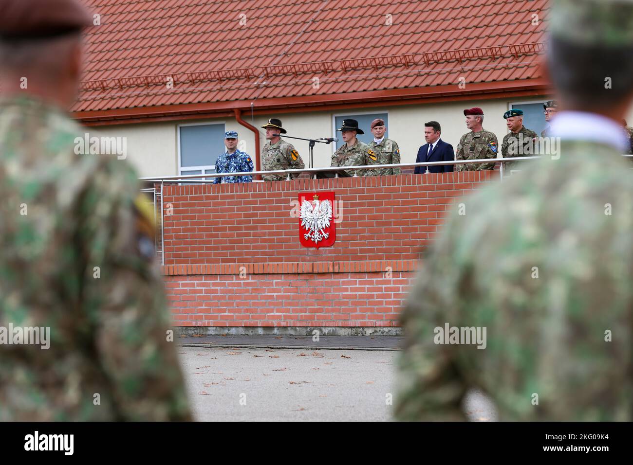 U.S. Army Lt. Col. Sean M. Castilla, commander of Battlegroup Poland ...
