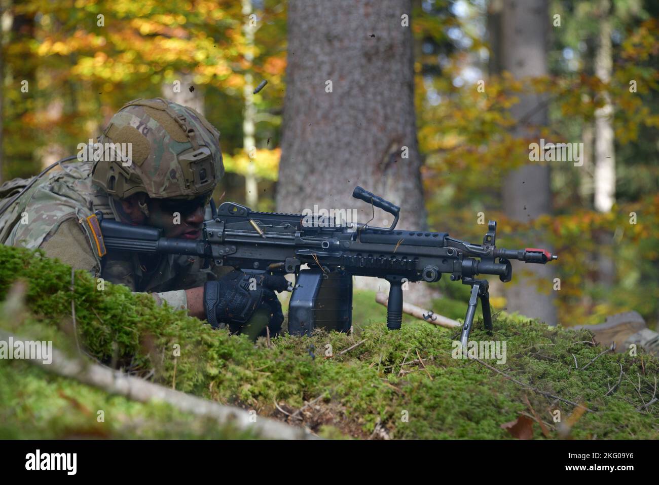 U.S. Army Spc Parker McClerren with Bull Troop, 1st Squadron, 2nd ...