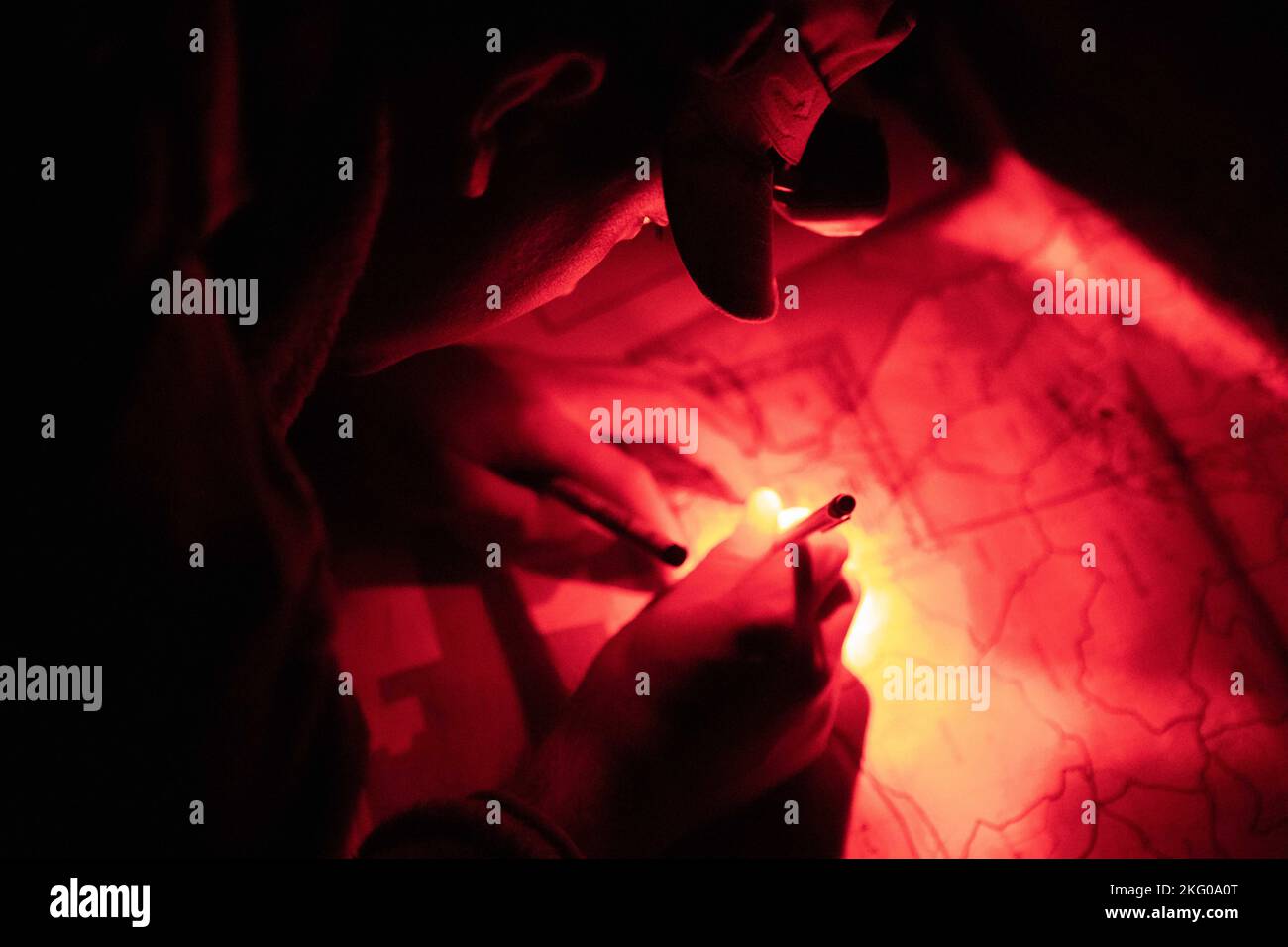 Sgt. Daniel Tuttle with Recruiting and Retention Battalion pinpoints ...