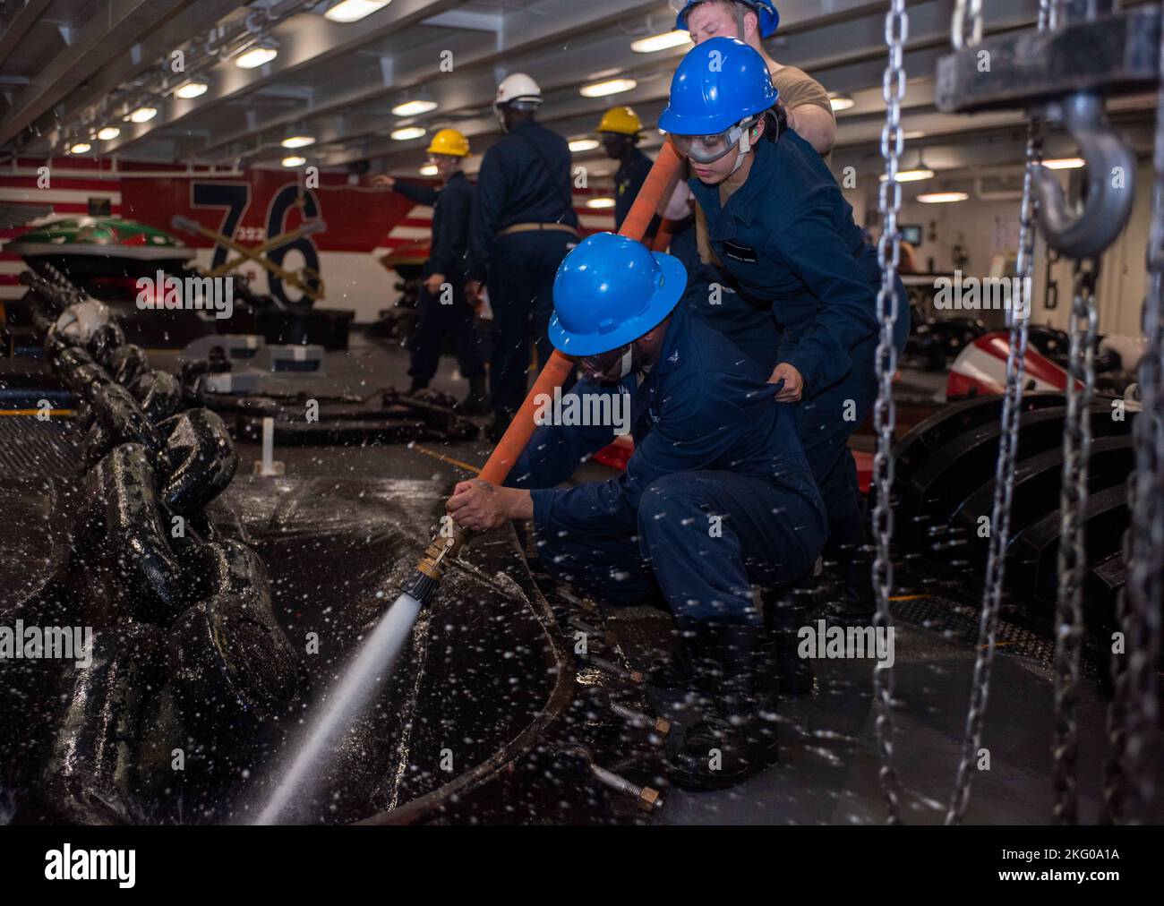 221018-N-UF592-1088 MANILA BAY (Oct. 18, 2022) Boatswain’s Mate 3rd ...