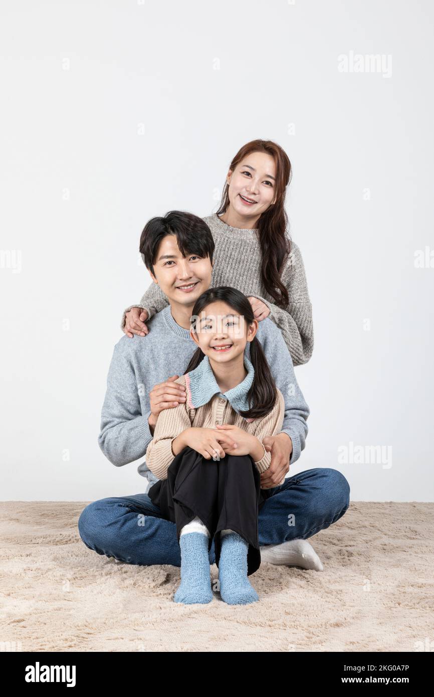 Korean new year family hi-res stock photography and images - Alamy