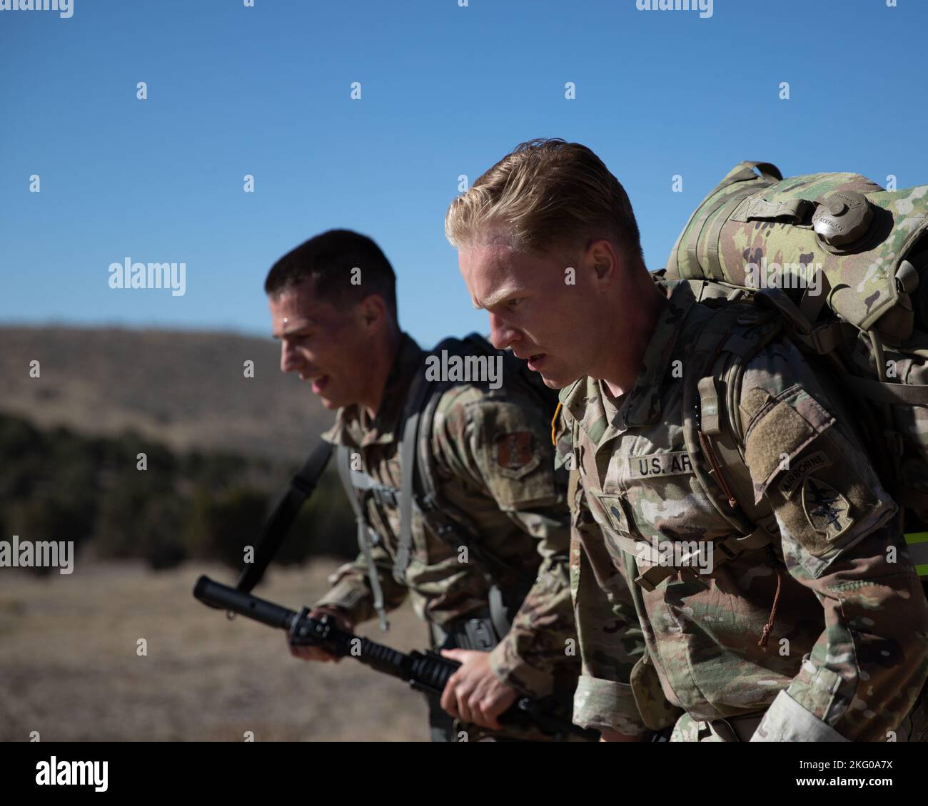 Senior Airman Jared Dickson, representing the 151st Air Refueling Wing ...