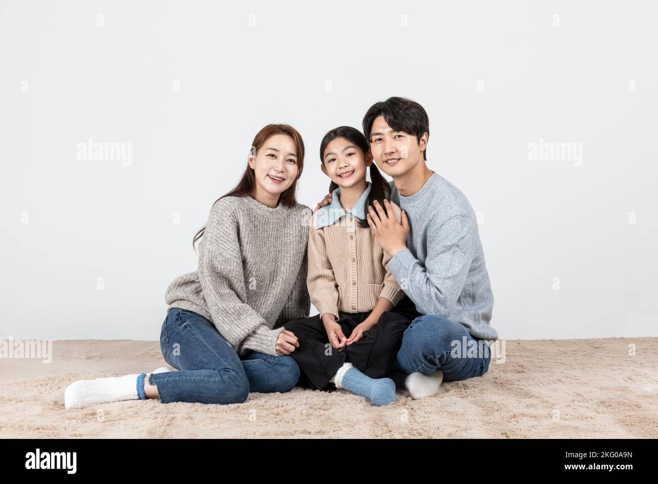 Korean new year family hi-res stock photography and images - Alamy