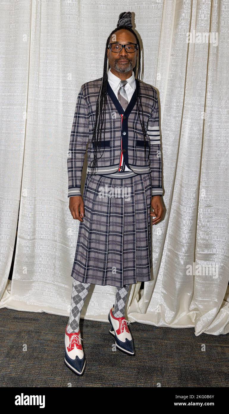 MIAMI, FL-NOV 20: Billy Porter posses during his book presentation at ...