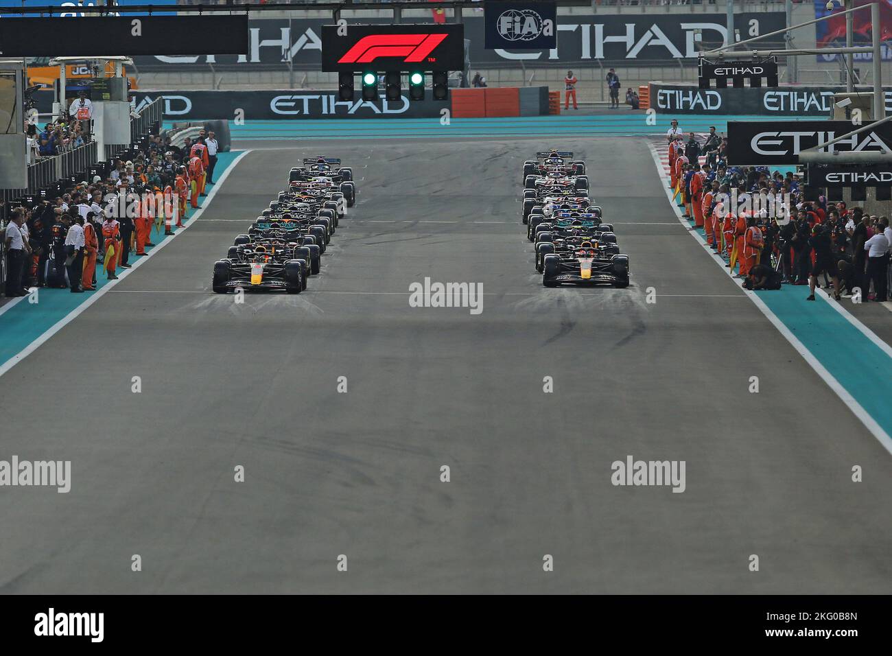 Abu Dhabi, United Arab Emirates. 20th November 2022; Yas Marina Circuit ...
