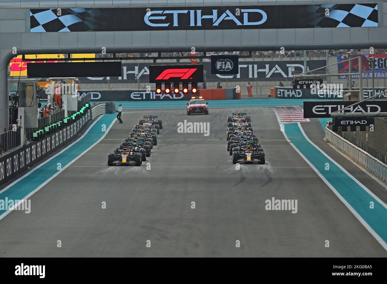 Abu Dhabi, United Arab Emirates. 20th November 2022; Yas Marina Circuit ...