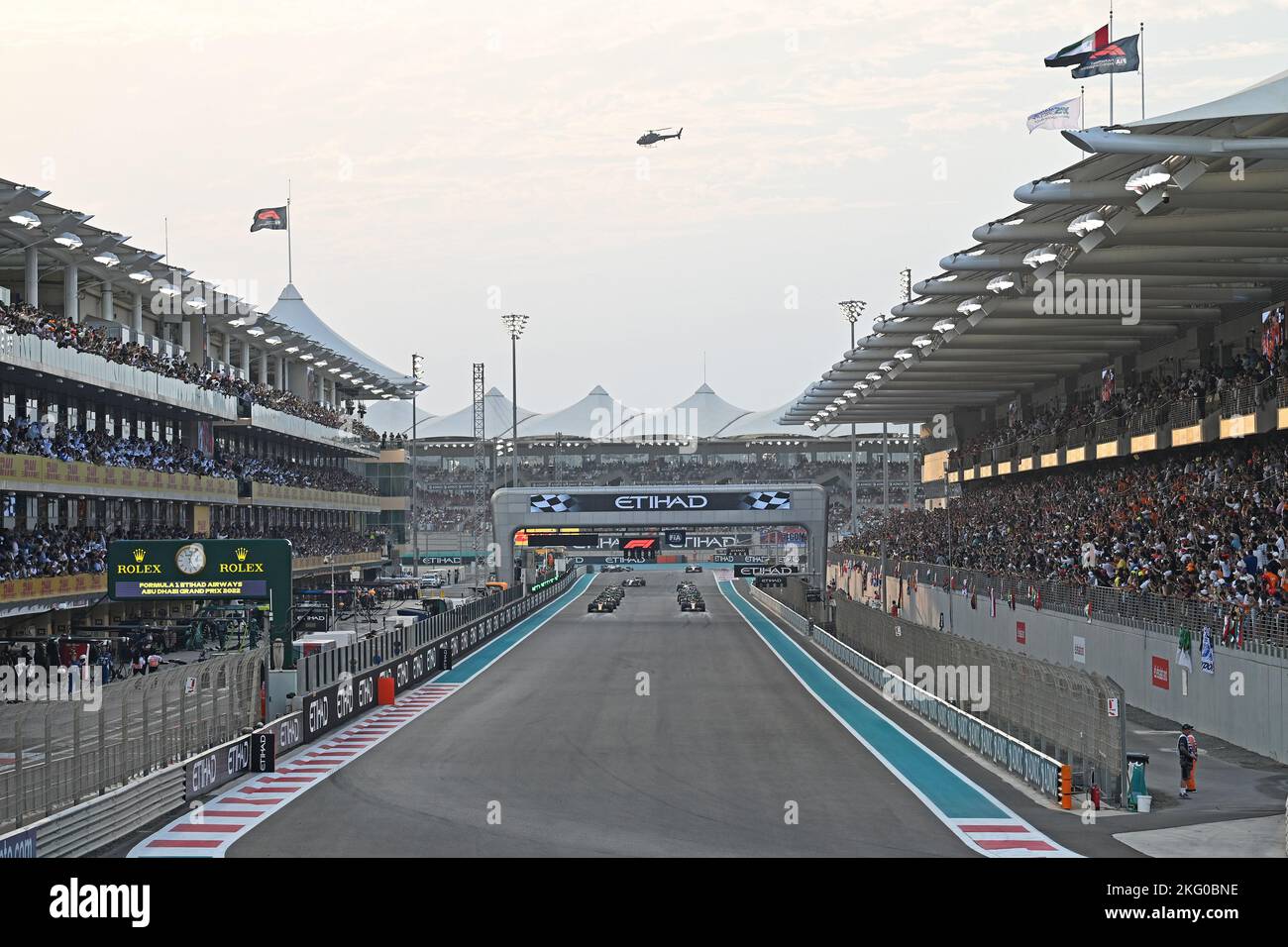 Abu Dhabi United Arab Emirates 20th November 2022 Yas Marina Circuit