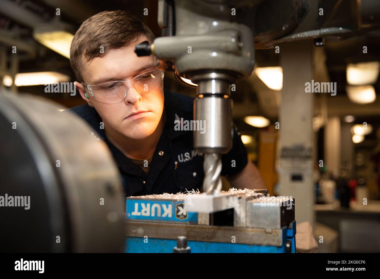 Machinery Repairman 2nd Class Bowen Kincaid, from Battle Creek ...