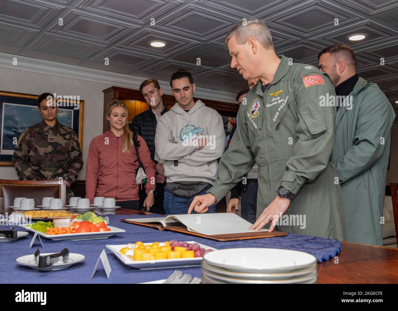 221019-N-MW880-1010 ADRIATIC SEA (Oct. 19, 2022) Capt. Dave Pollard ...