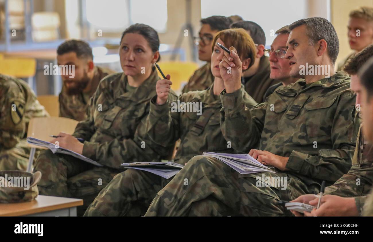 NATO enhanced Forward Presence Battlegroup Poland Soldiers assigned to ...
