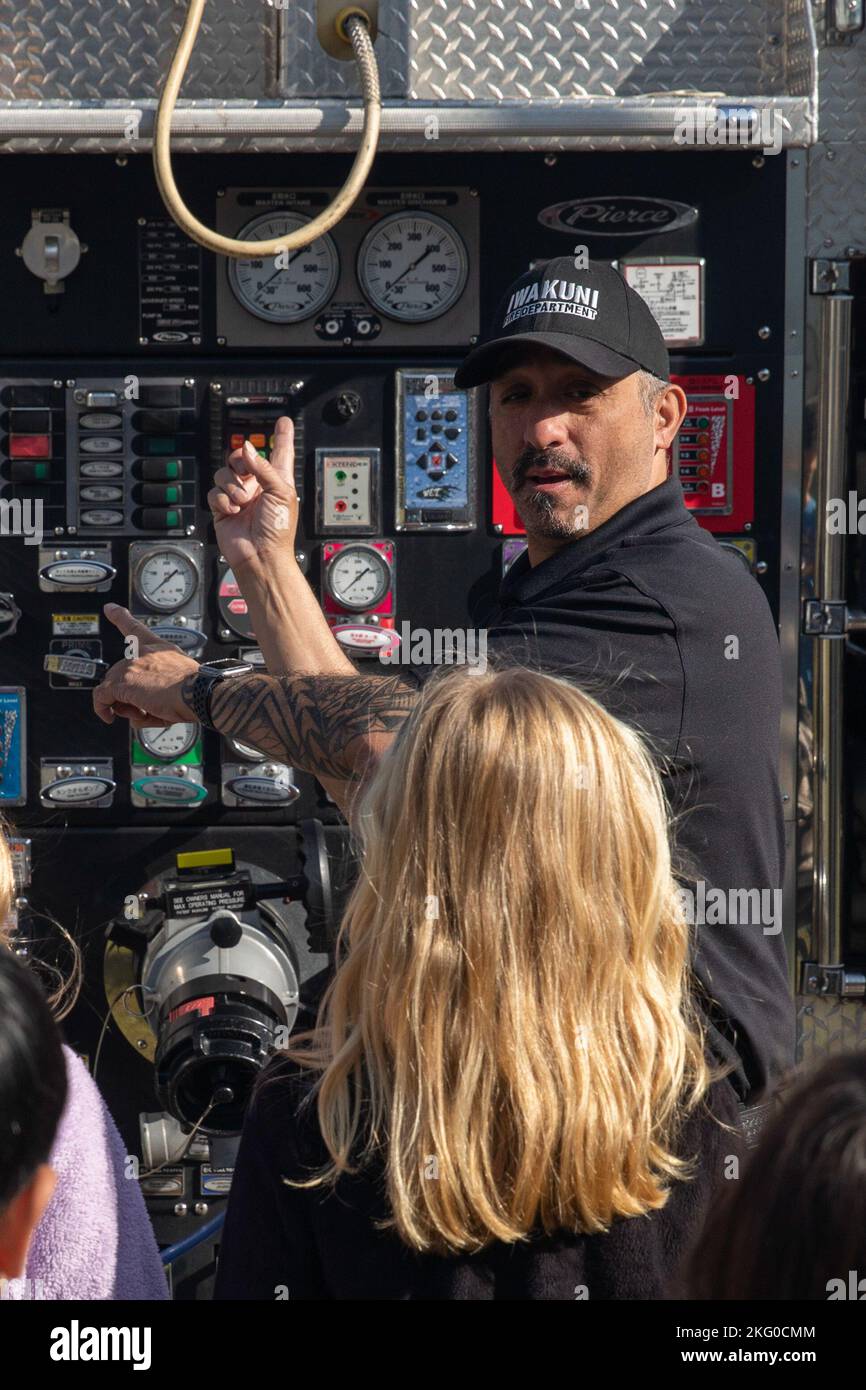 Michael Ballesteros, the Marine Corps Air Station Iwakuni Fire and ...