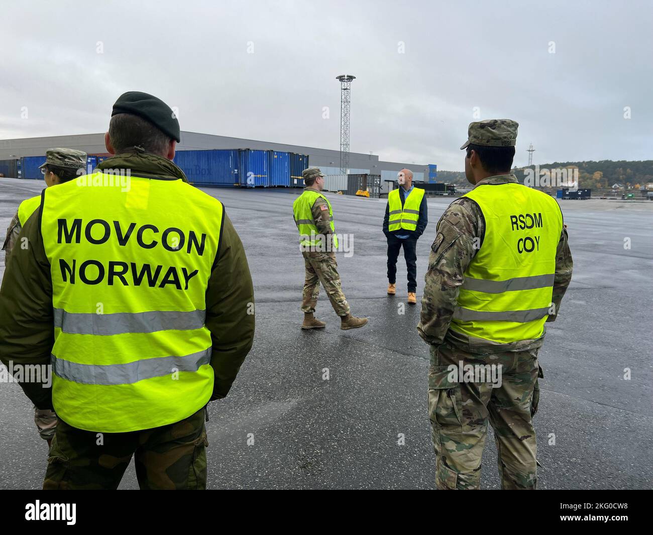 21st Theater Sustainment Command Host Nation Support and logisticians ...