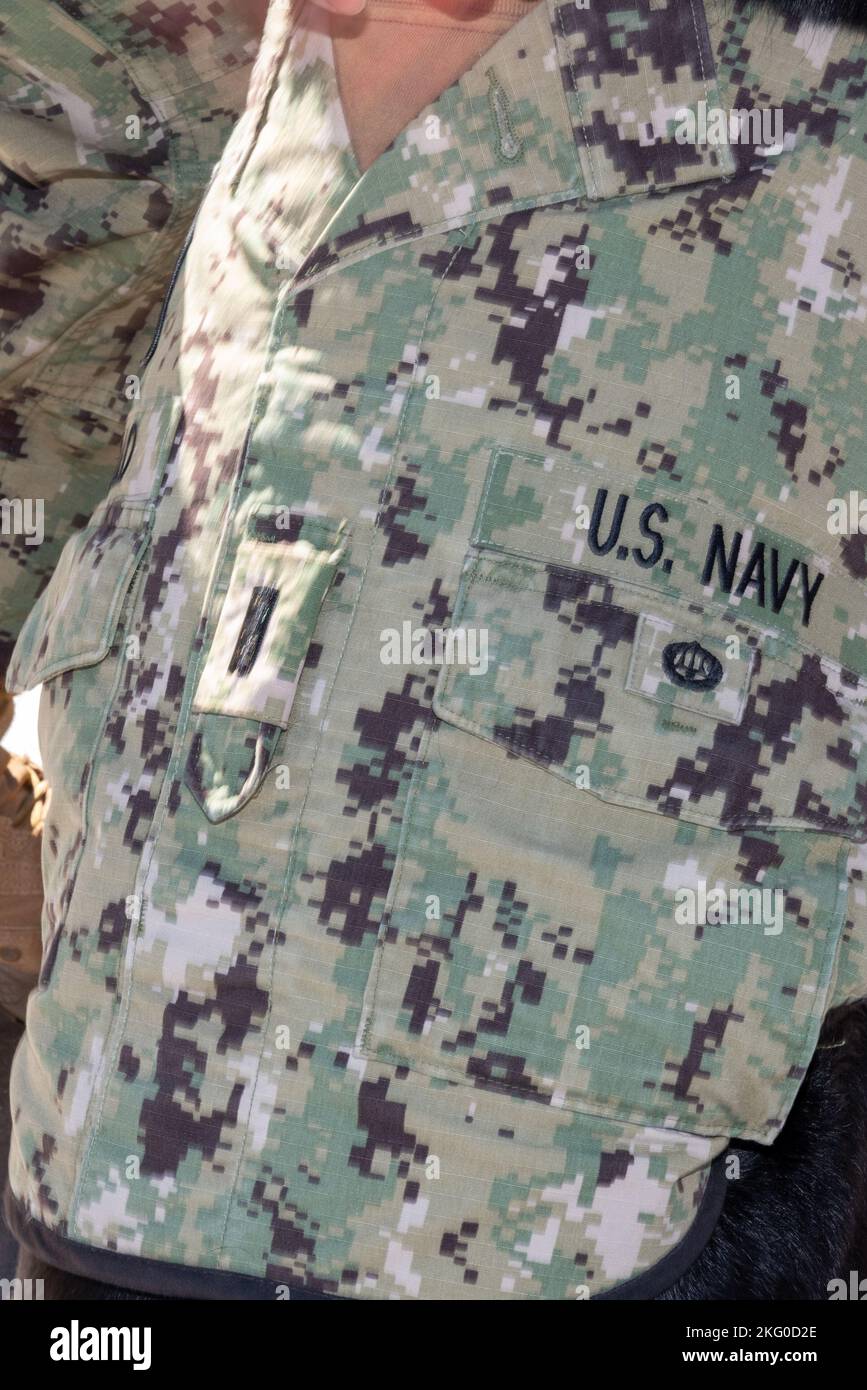 A promotion and commissioning ceremony for the Facility Dog Program at ...