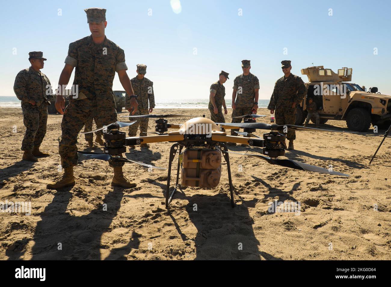 U.S. Marines with 1st Marine Logistics Group, I Marine Expeditionary ...
