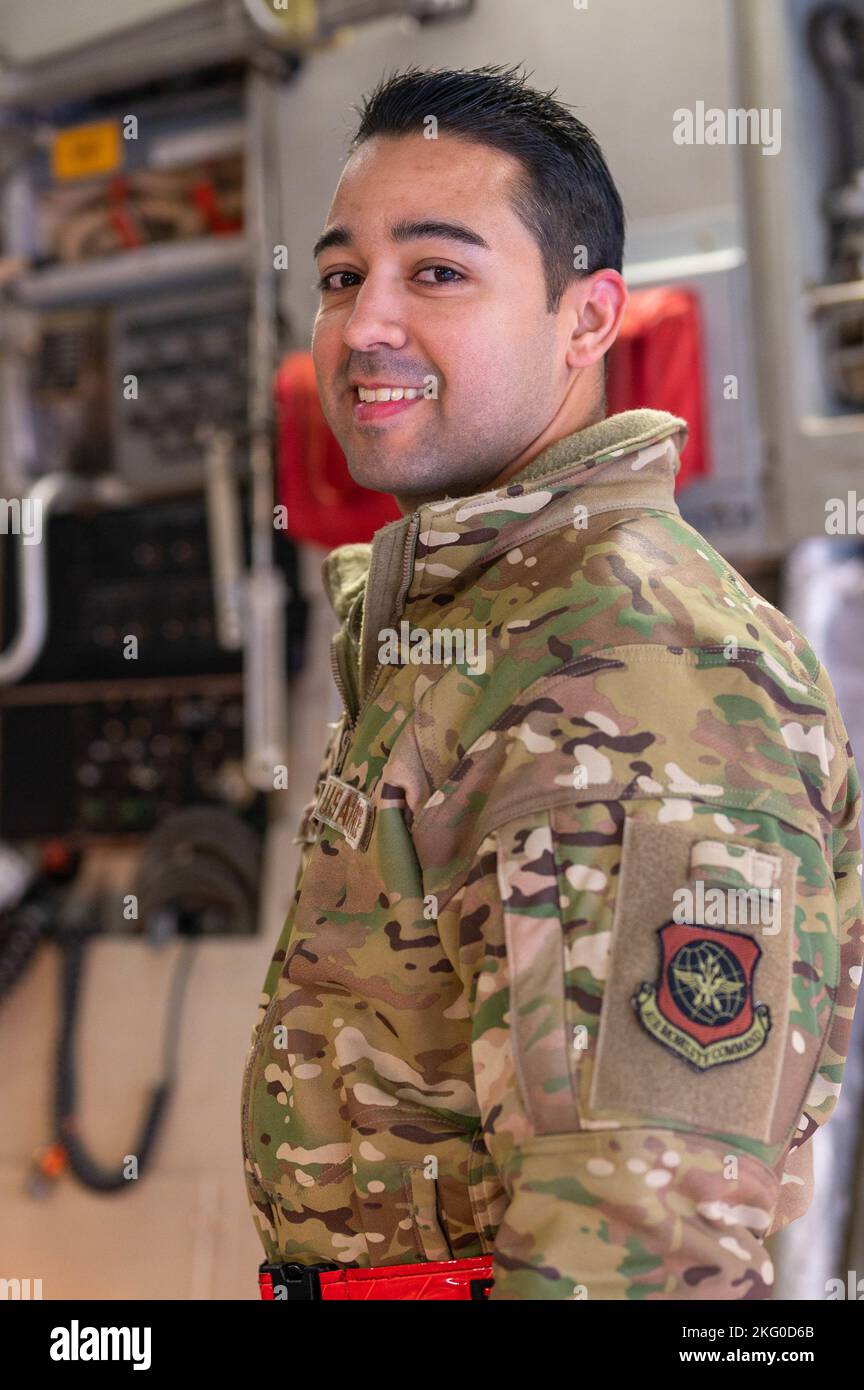 U.S. Air Force Staff Sgt. Carlos Reyes Rosa is an air transportation ...