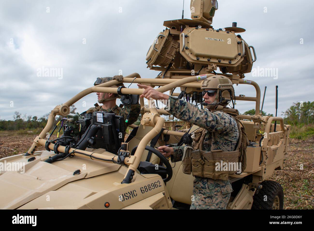 U.S. Marine Corps Pfc. Clayton Hilemon (left) and Sgt. Alexander ...