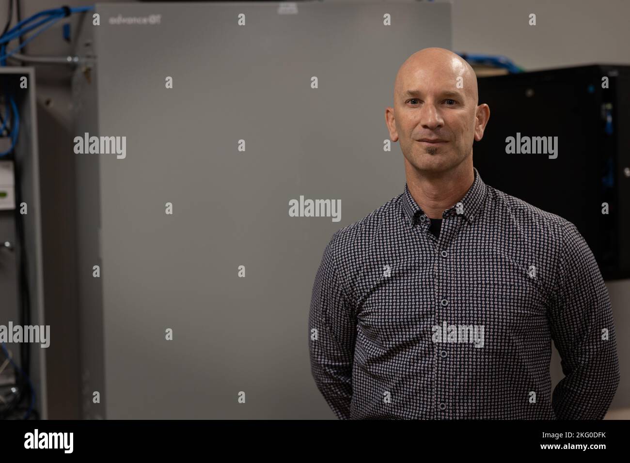 James Mahoney, director of the Facility-Related Control Systems (FRCS ...