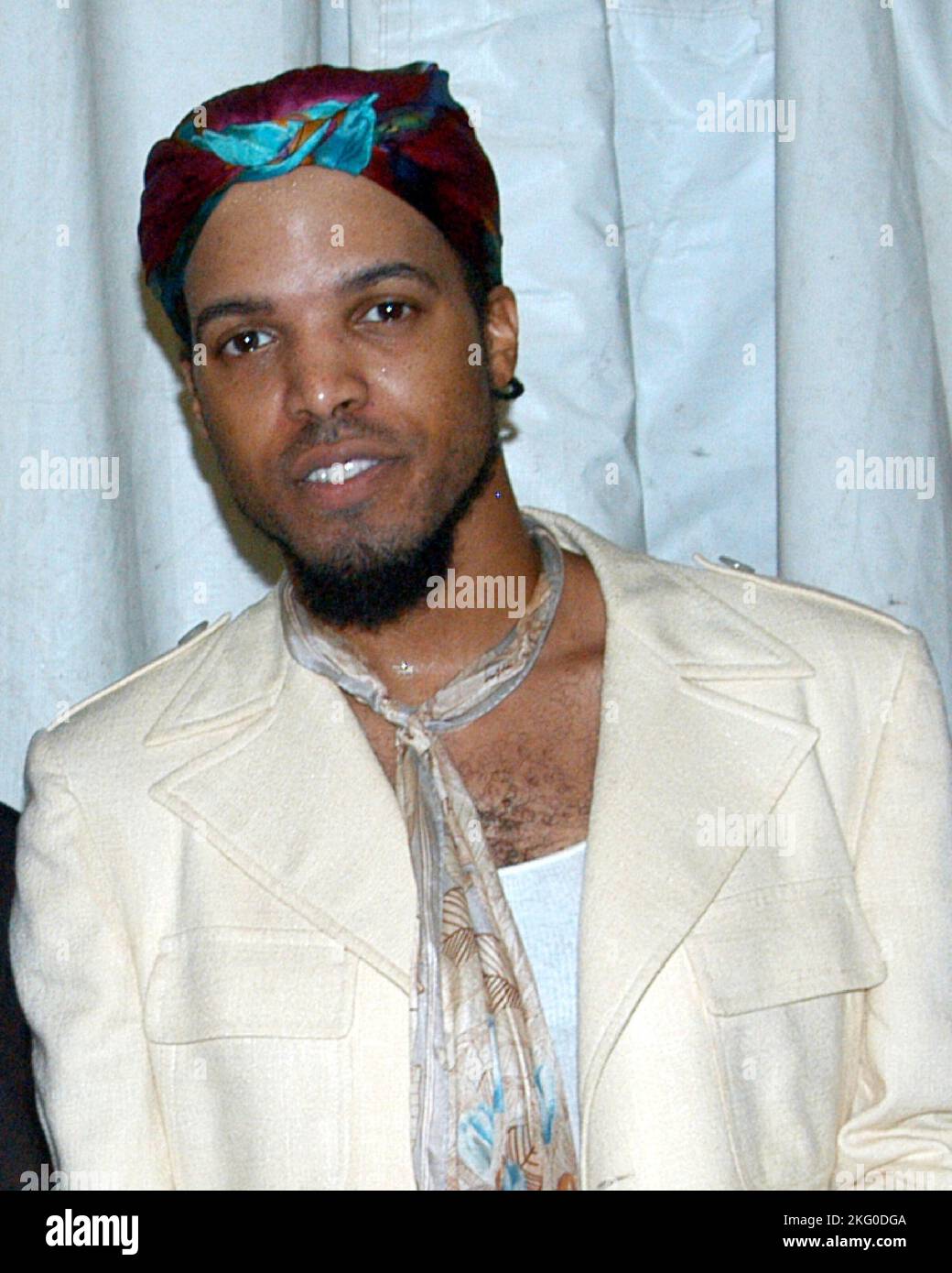 Van Hunt poses for a portrait backstage at Atlanta's On The Bricks ...