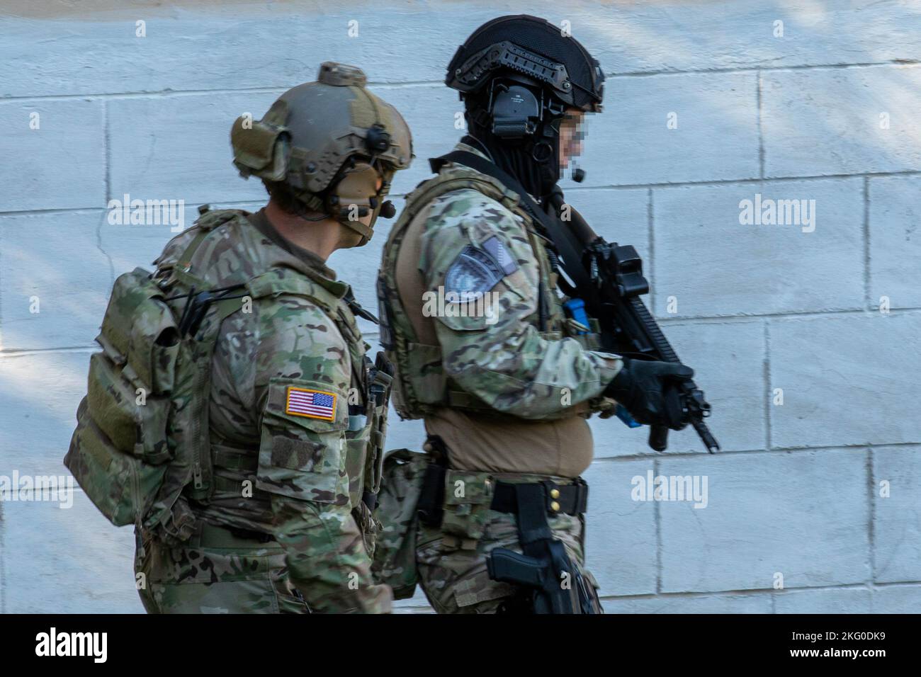 Members of the Special Support Units (SSU) of Bosnia-Herzegovina State ...