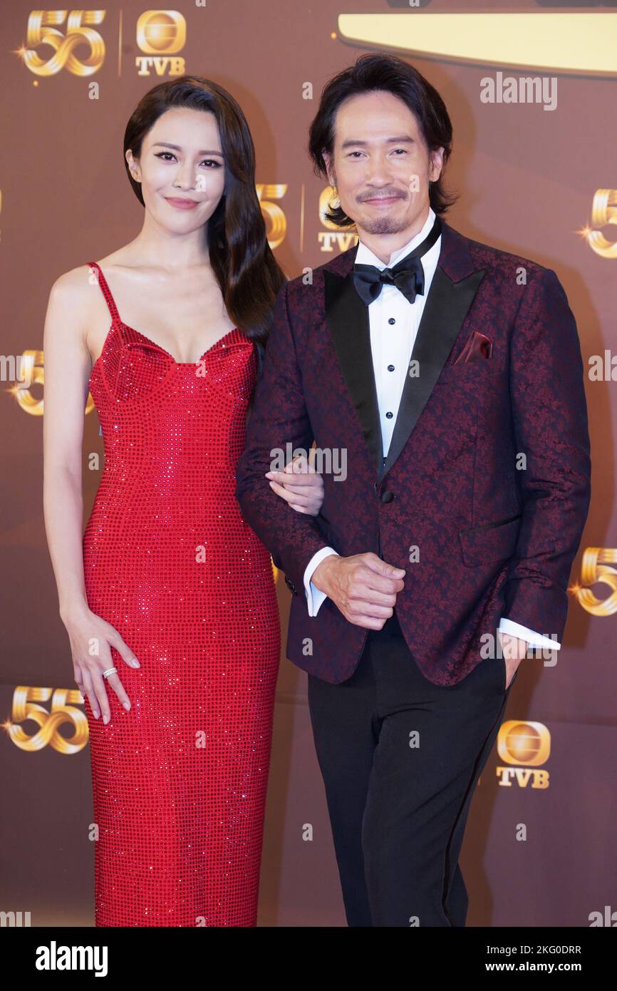 Hong Kong-born American actress and television host Kelly Cheung and ...