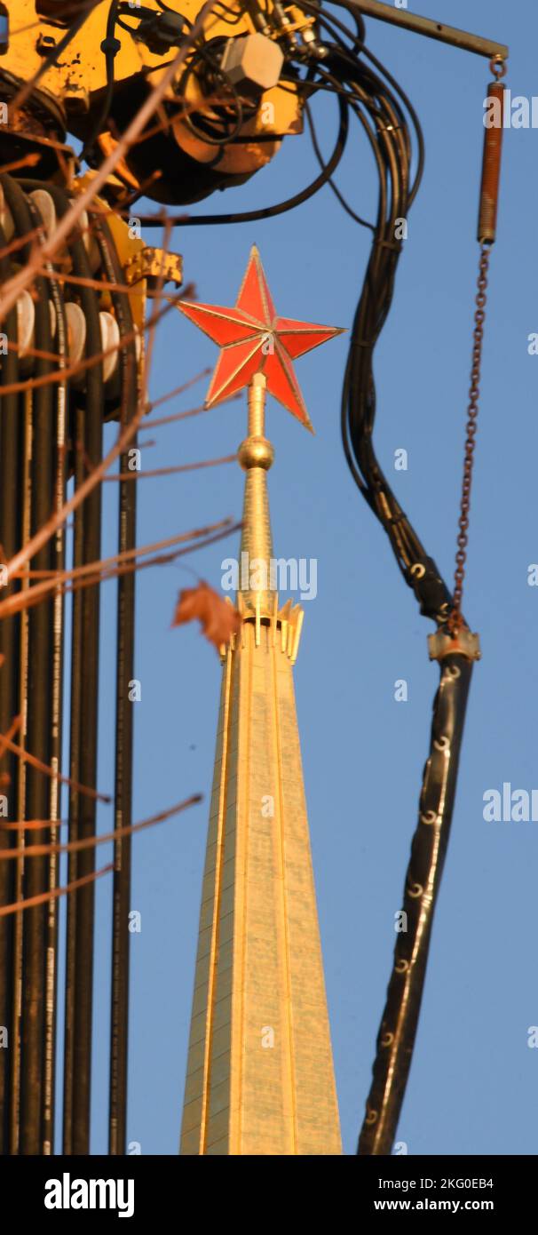 PRODUCTION - 18 November 2022, Saxony, Leipzig: At the Alte Messe, the ...