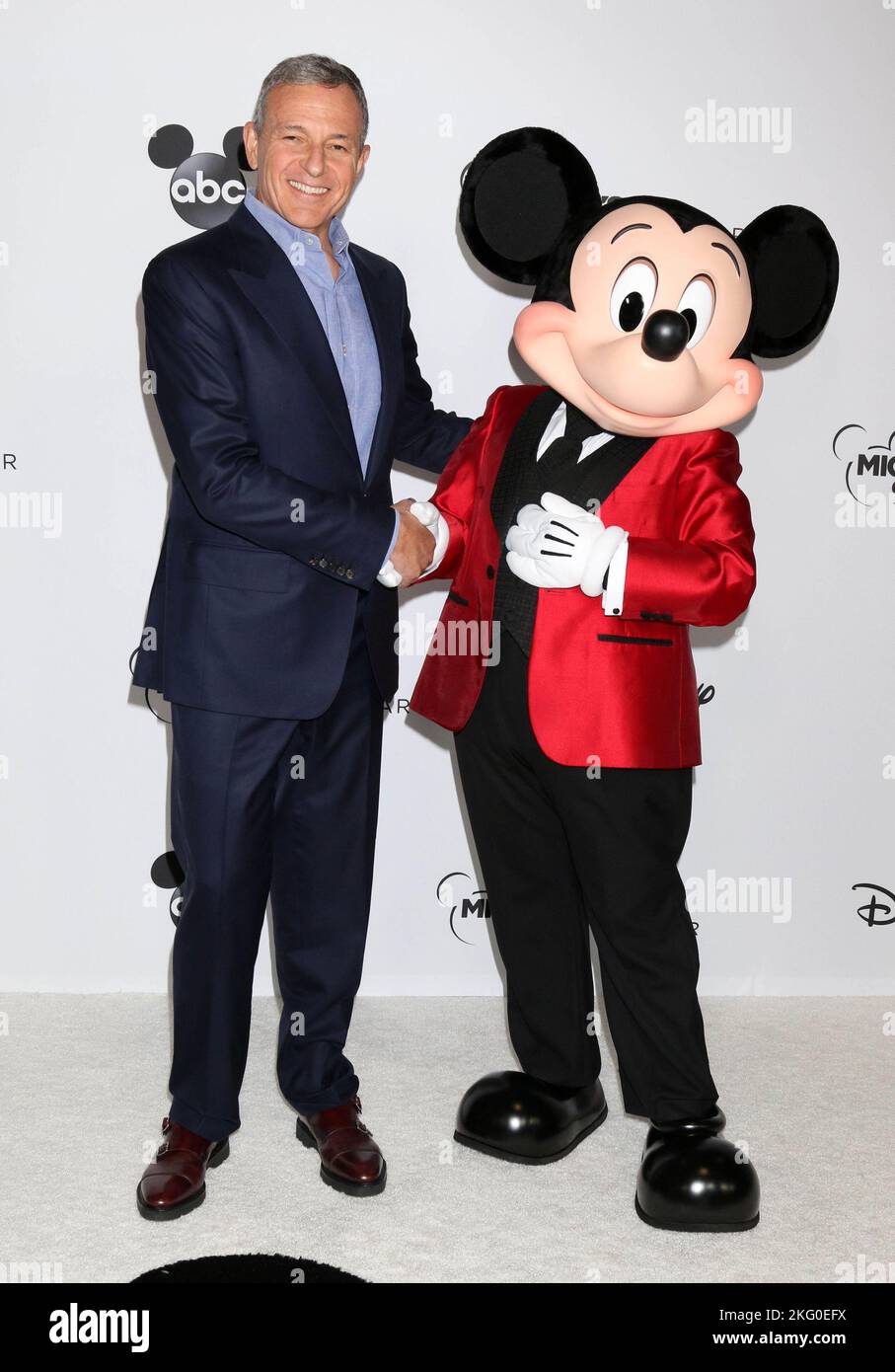Bob iger mickey hi-res stock photography and images - Alamy
