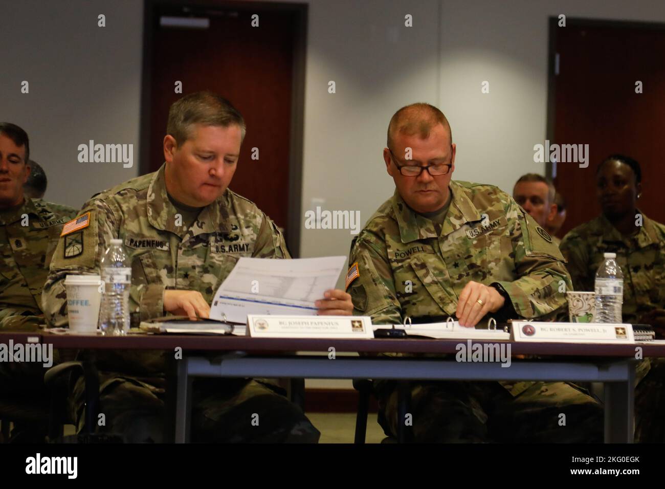On 19 October, 2022, BG Robert Powell, Commanding General of 335th ...