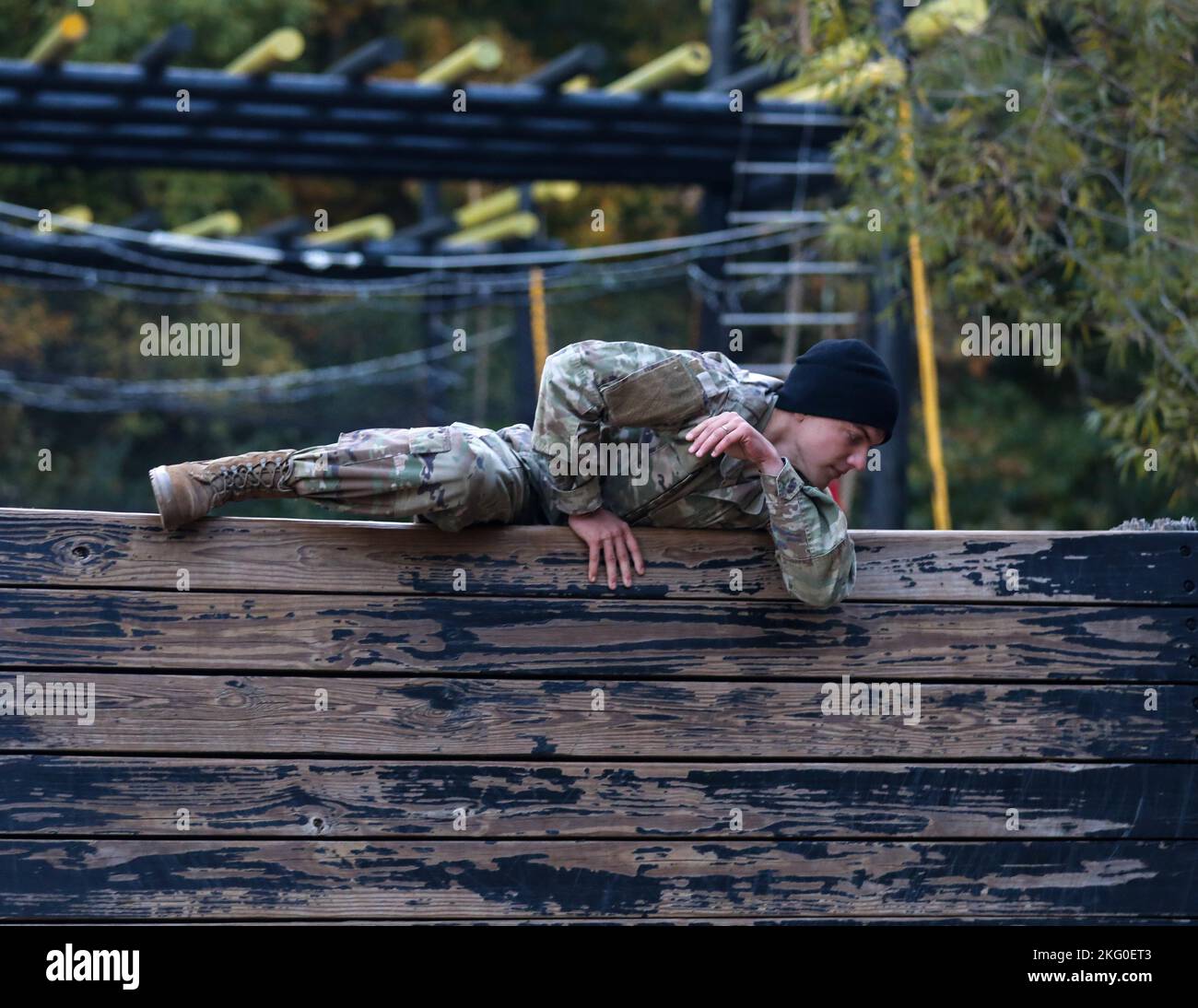 Specialist Brandon Clark of Charlie Battery, 3rd Battalion, 320th Field ...