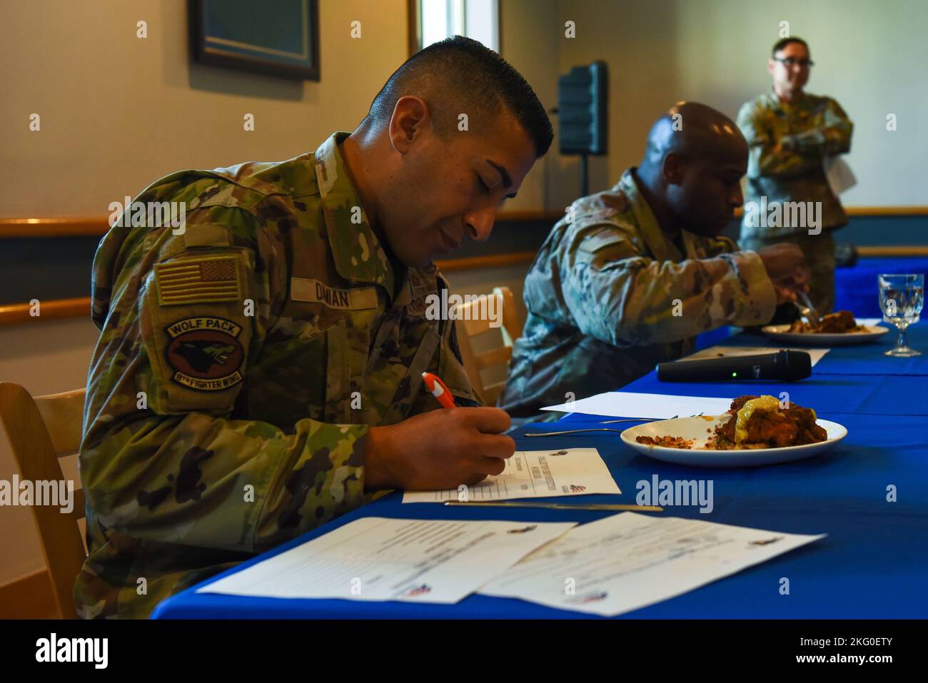 U.S. Air Force Chief Master Sgt. Carlos “Wolf Chief” Damian, 8th ...