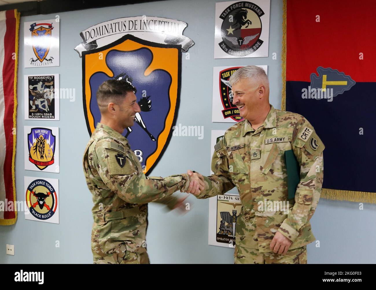 U.S. Army Staff Sgt. John Hewitt, technical inspector, 15T, for Delta ...