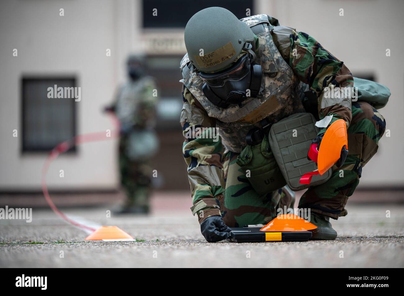 U.S. Air Force Staff Sgt. Chelsea Byrne, 86th Dental Squadron, dental ...