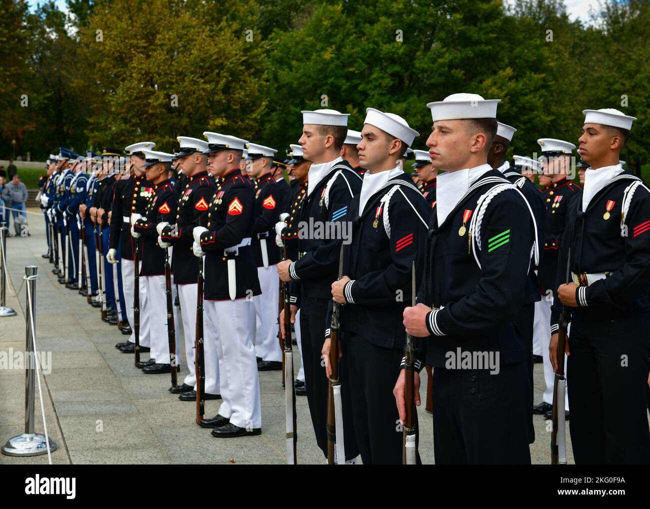 WASHINGTON (October 19, 2022) -- Members of all four branches of the U ...