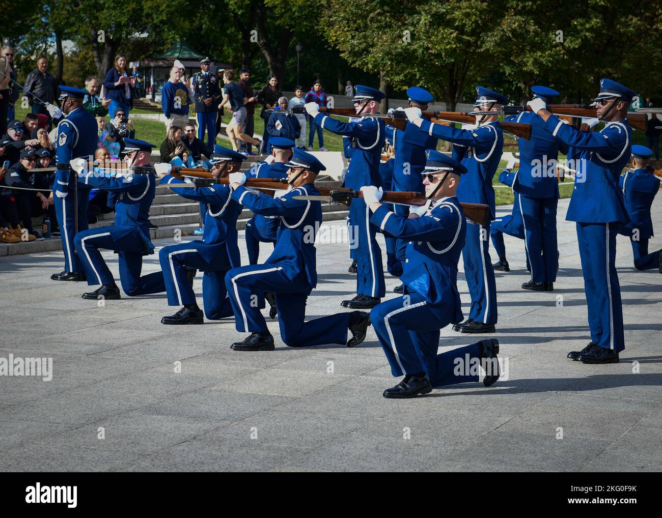 WASHINGTON (October 19, 2022) -- Members of the U.S. Air Force ...