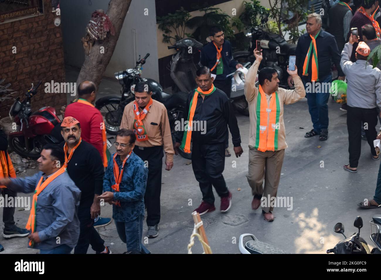 New Delhi, India, November 20 2022 - Bharatiya Janata Party (BJP ...