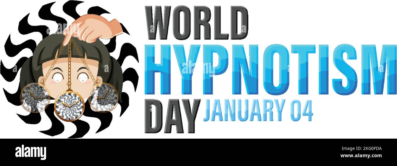 World hypnotism day banner design illustration Stock Vector Image & Art ...