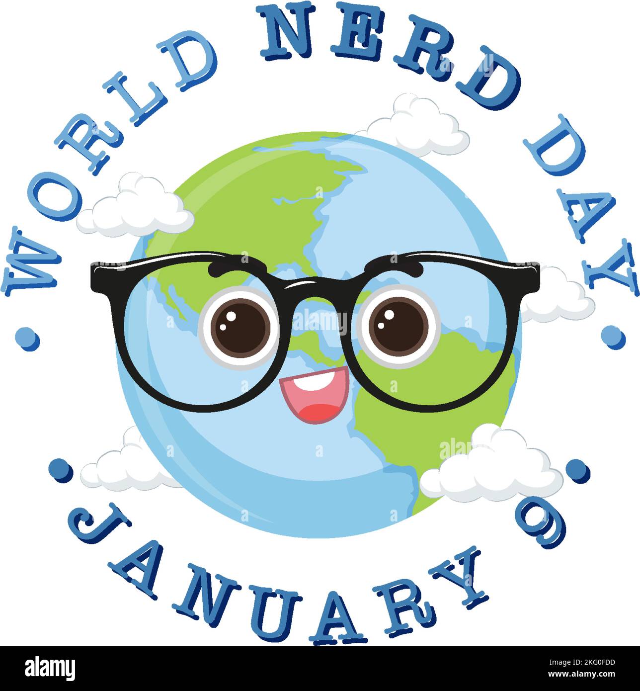 World Nerd Day banner design illustration Stock Vector Image & Art - Alamy