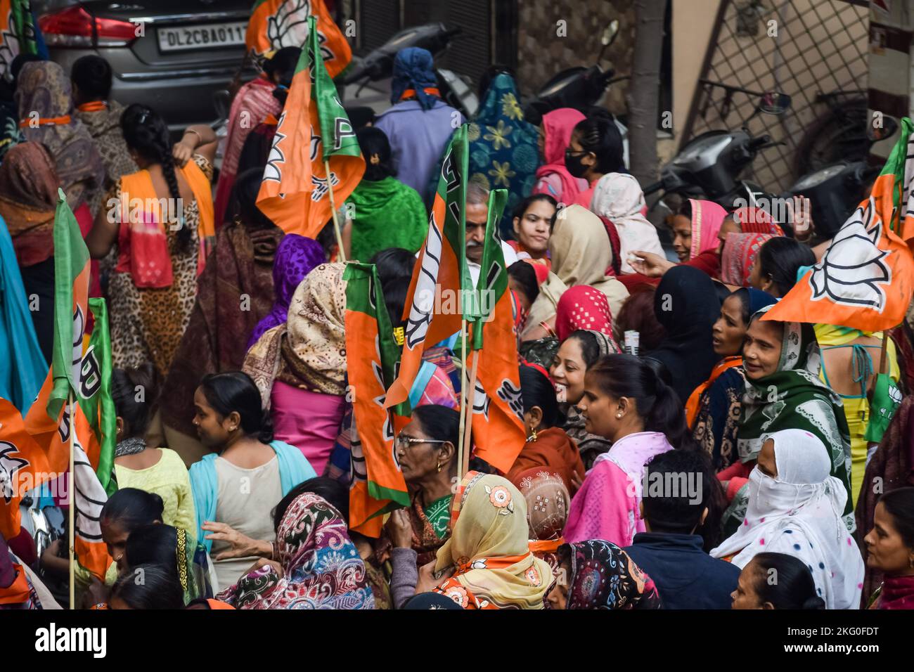 New Delhi, India, November 20 2022 - Bharatiya Janata Party (BJP ...