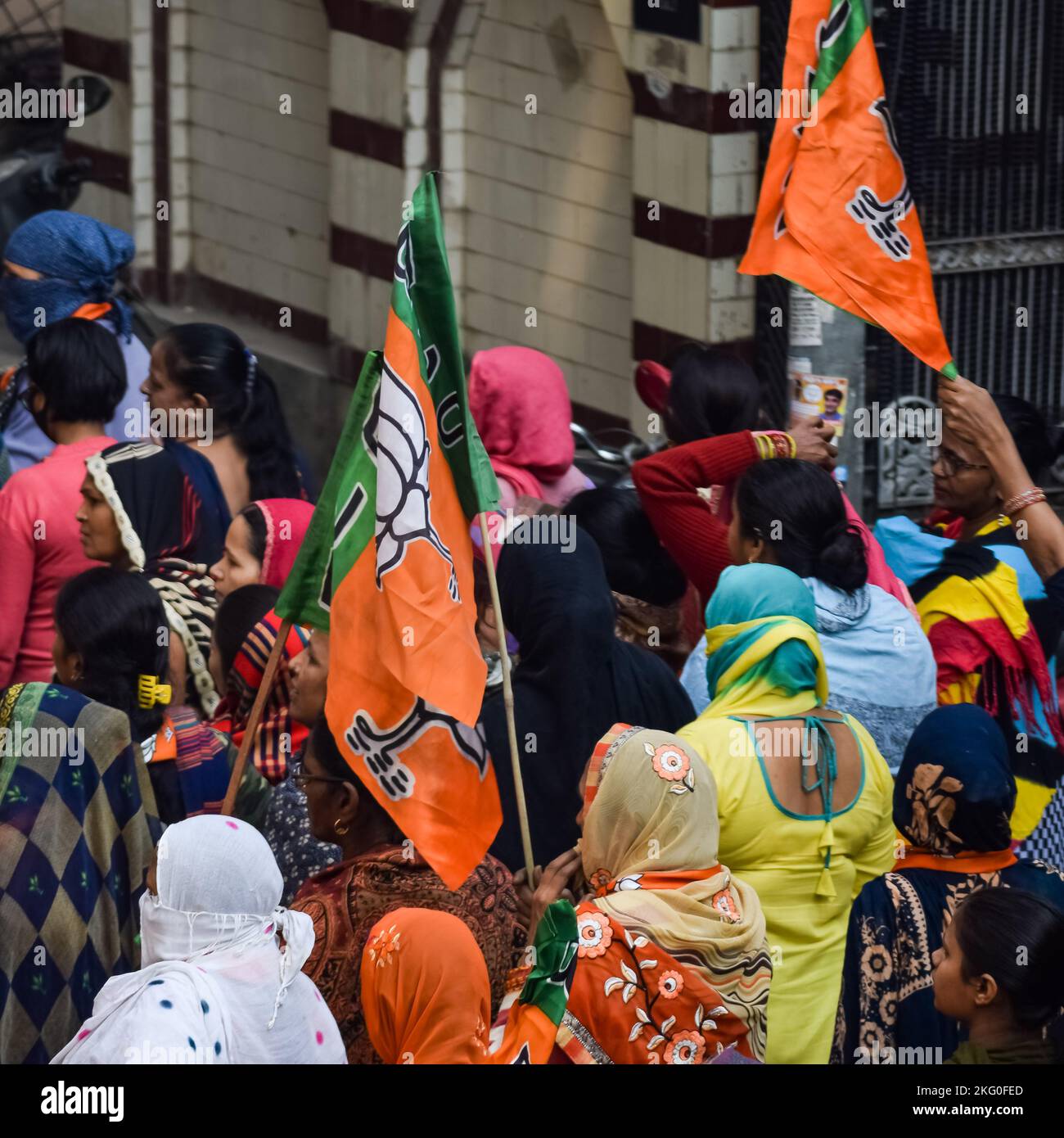 New Delhi, India, November 20 2022 - Bharatiya Janata Party (BJP ...