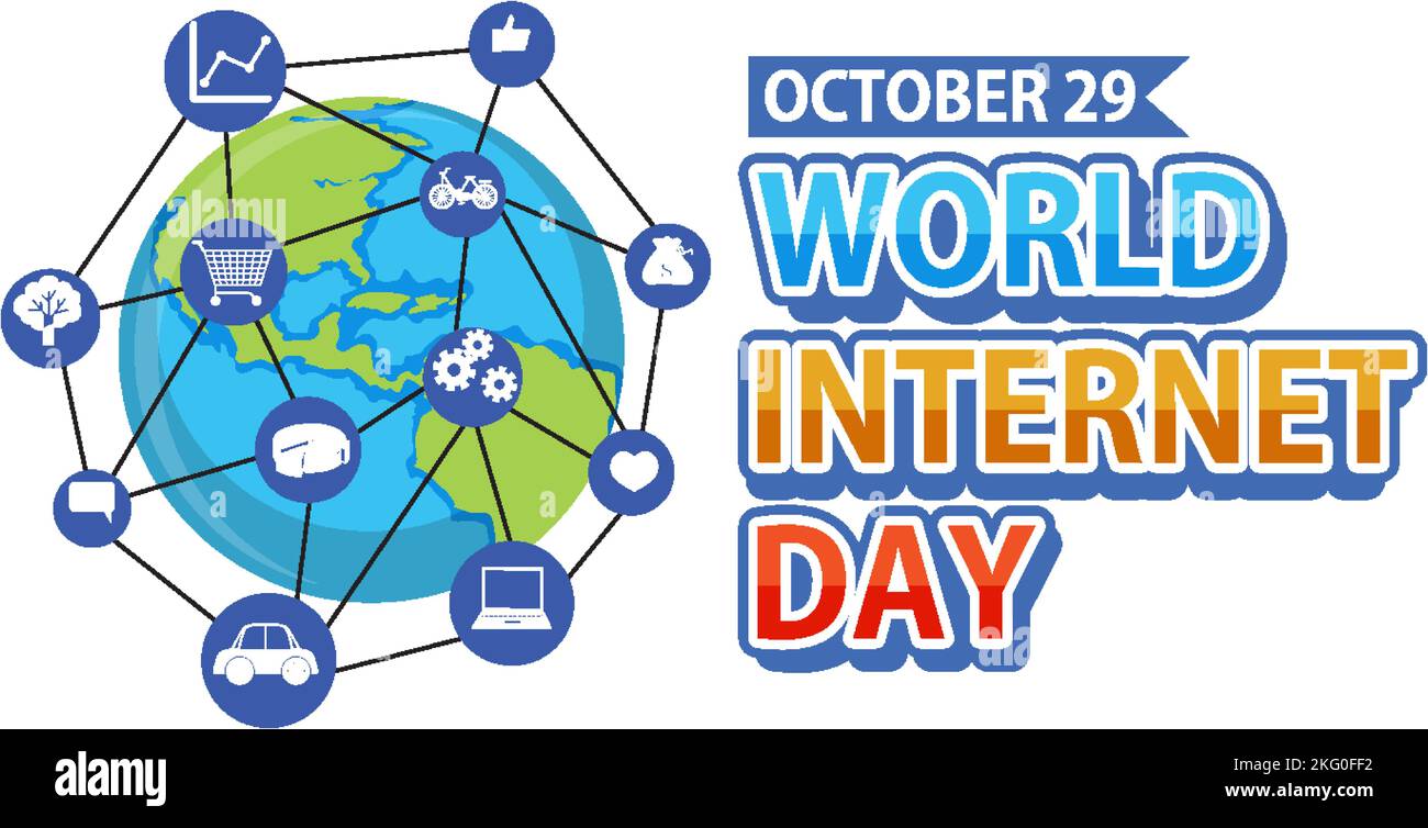 World Internet Day Banner Design illustration Stock Vector Image & Art ...