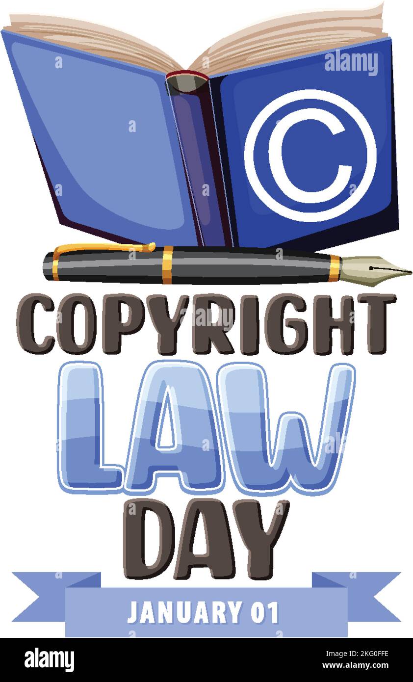 Copyright law day banner design illustration Stock Vector Image & Art ...
