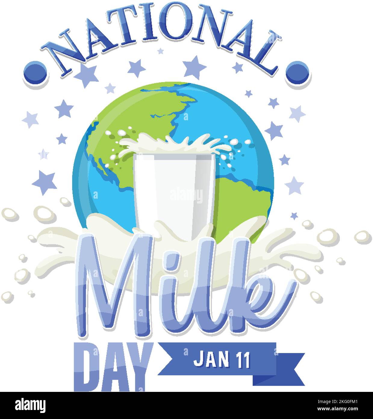 National Milk Day Banner Design illustration Stock Vector Image & Art ...