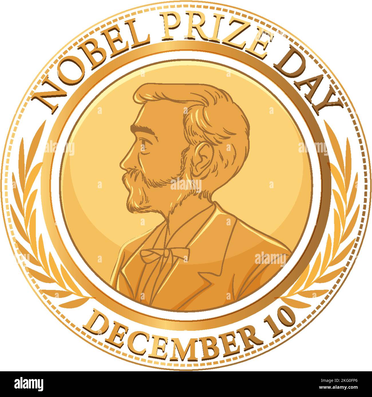 Nobel Prize Day Banner Design illustration Stock Vector Image & Art - Alamy