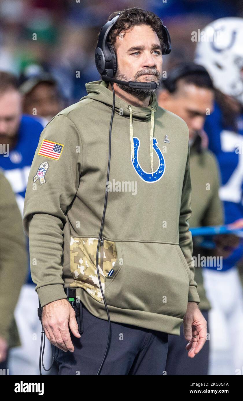 Indianapolis, Indiana, USA. 20th Nov, 2022. Indianapolis Colts interim ...