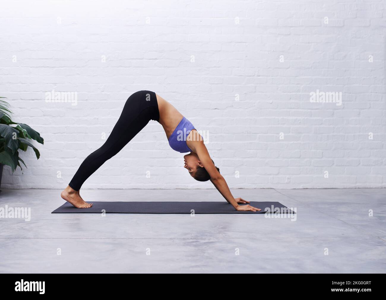 Sometimes you need a new perspective. an attractive young woman in a ...