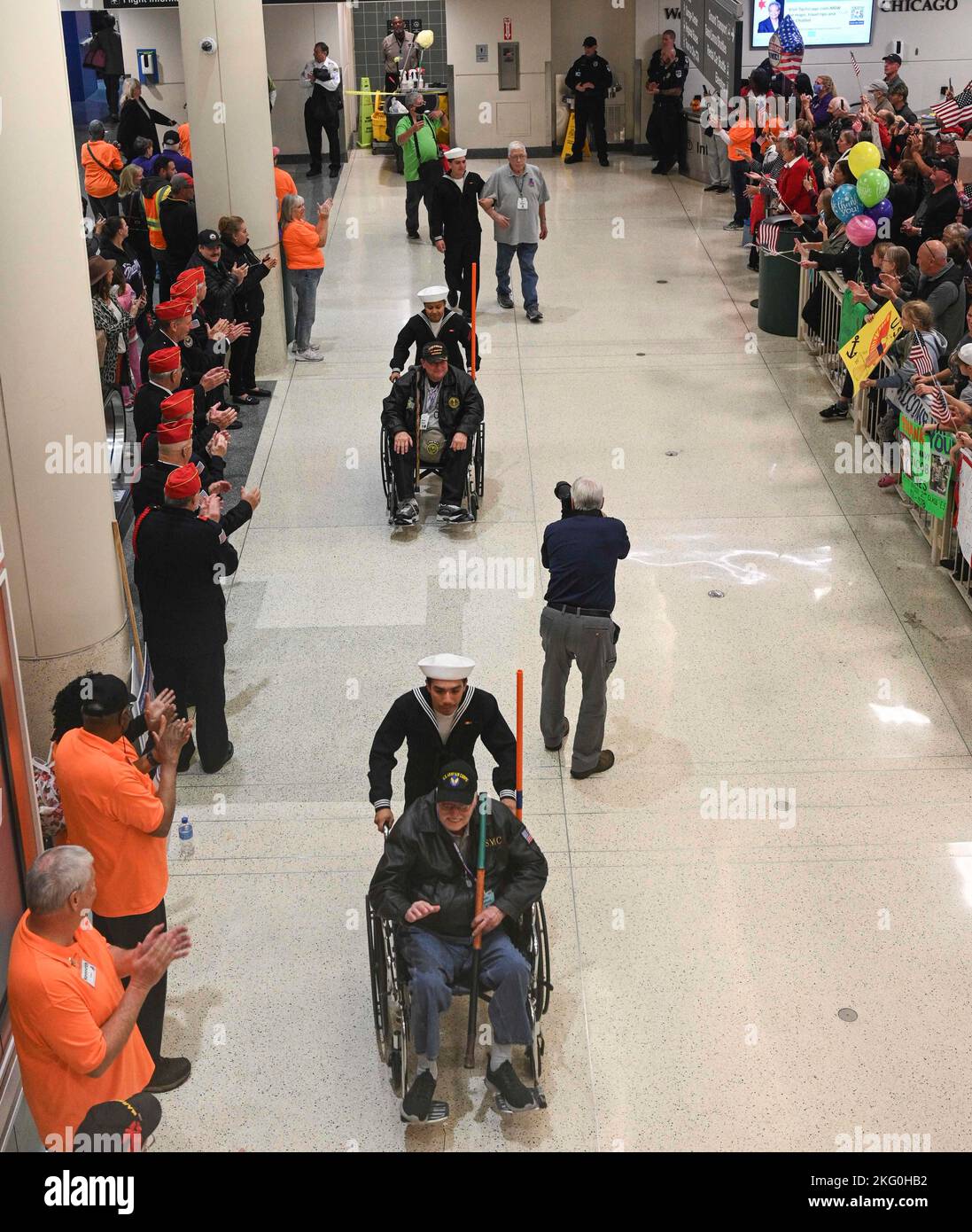 CHICAGO (Oct. 19, 2022) – Accession Sailors assigned to Surface Combat ...